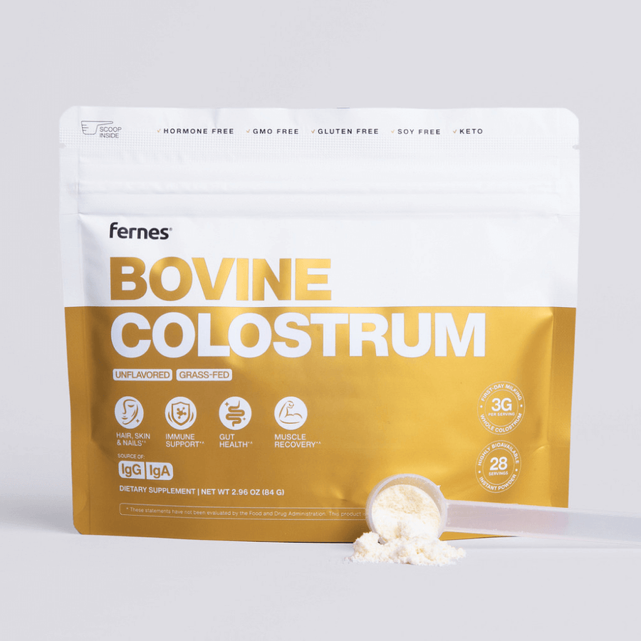 Fernes Colostrum - First Milking, Grass Fed Bovine Colostrum