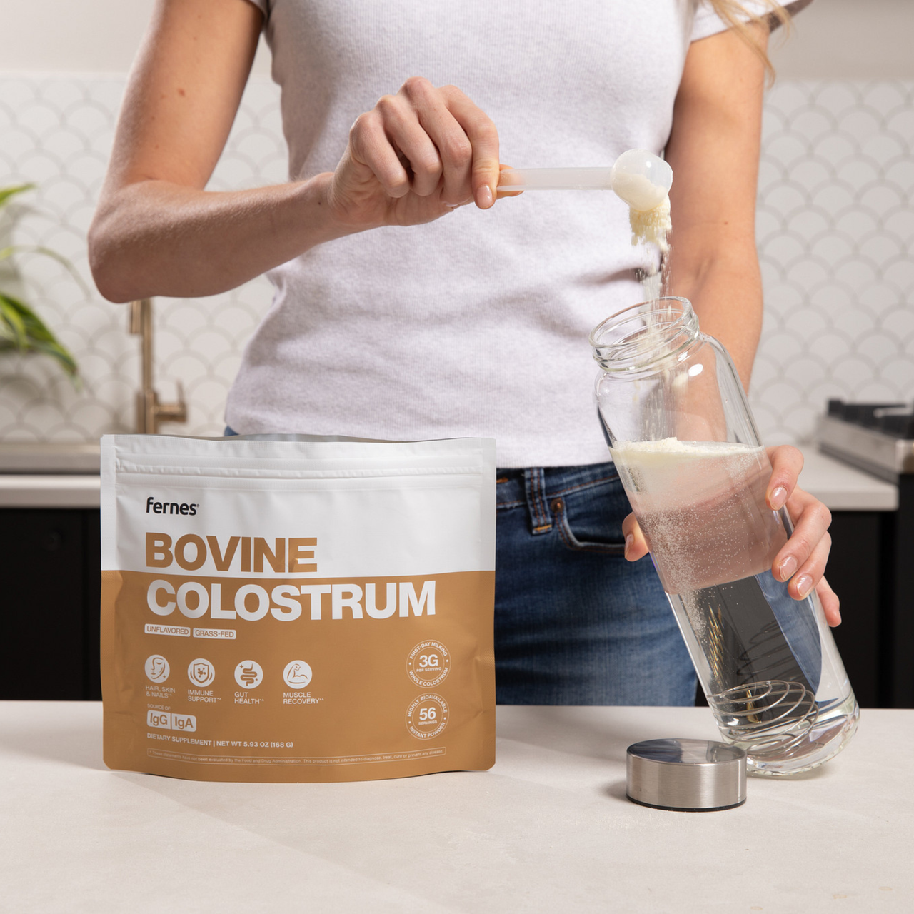 Fernes Colostrum - First Milking, Grass Fed Bovine Colostrum